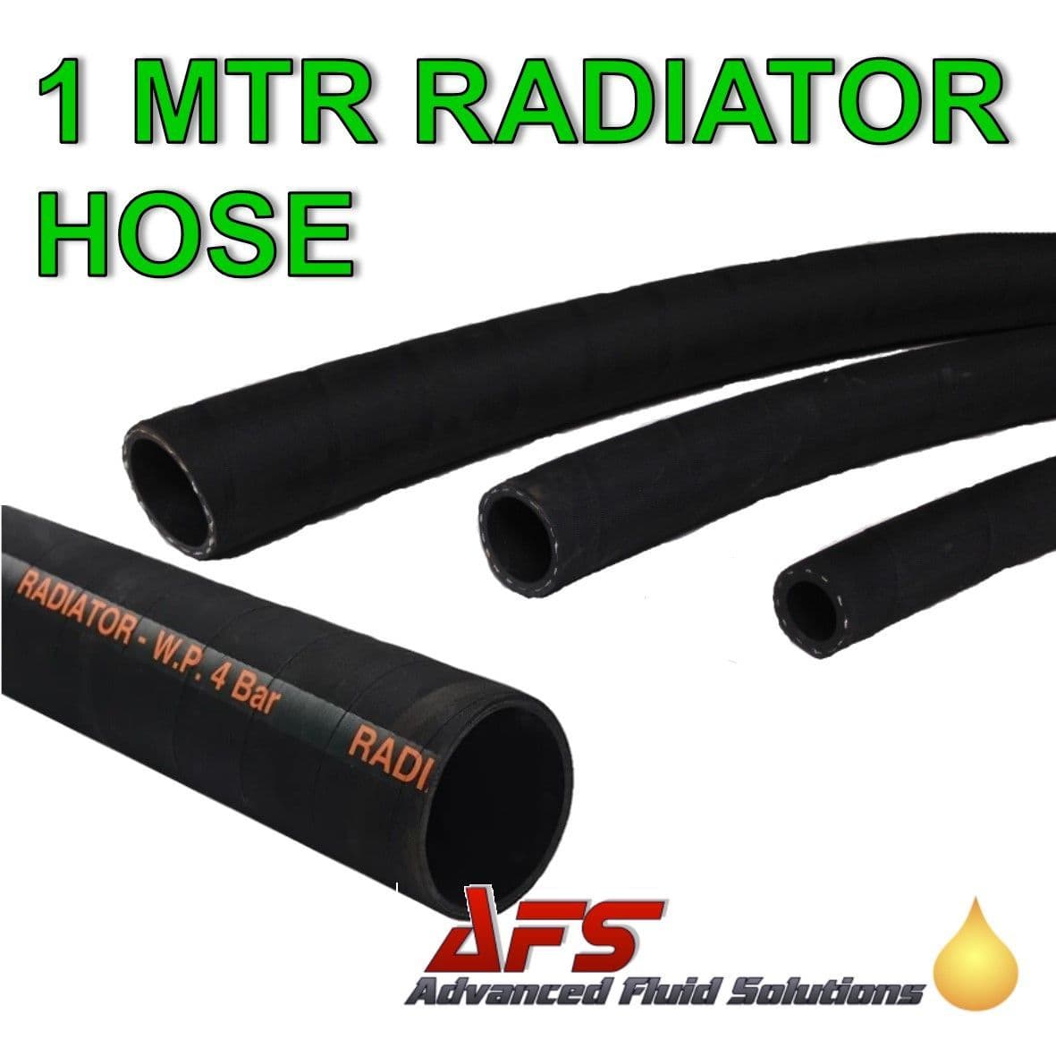 51mm I.D (2) Straight EPDM Radiator Coolant Water Hose Car Heater Pipe