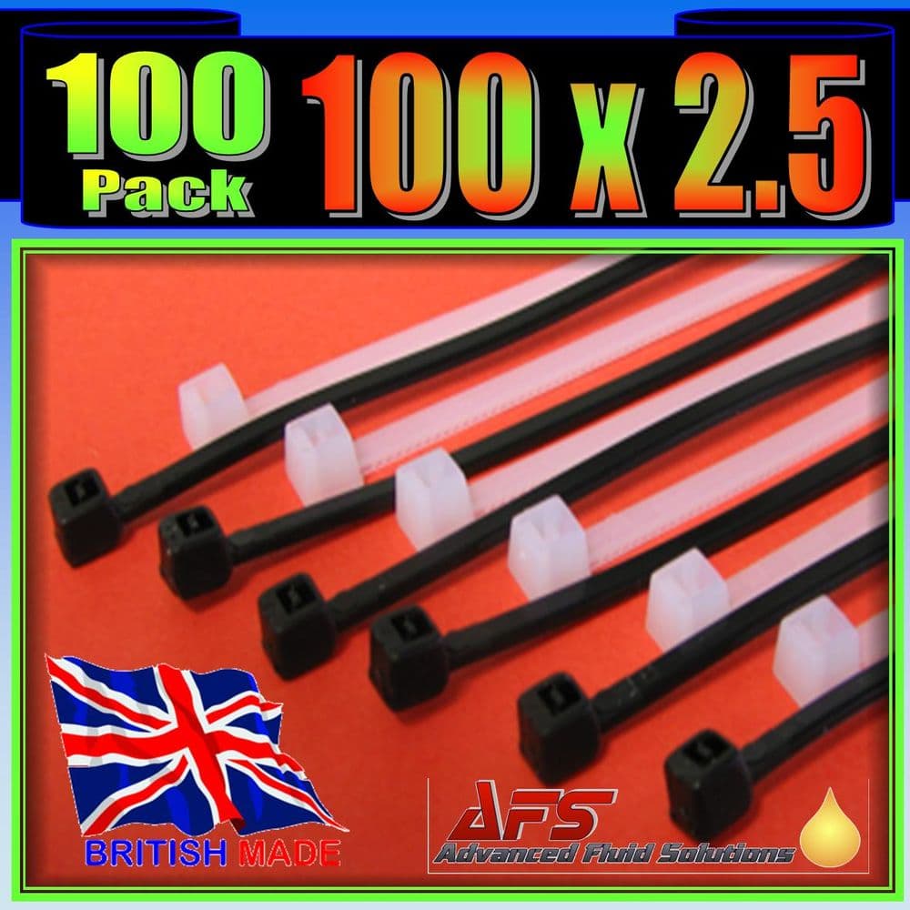 Black Nylon Cable Ties Zip Tie Wraps