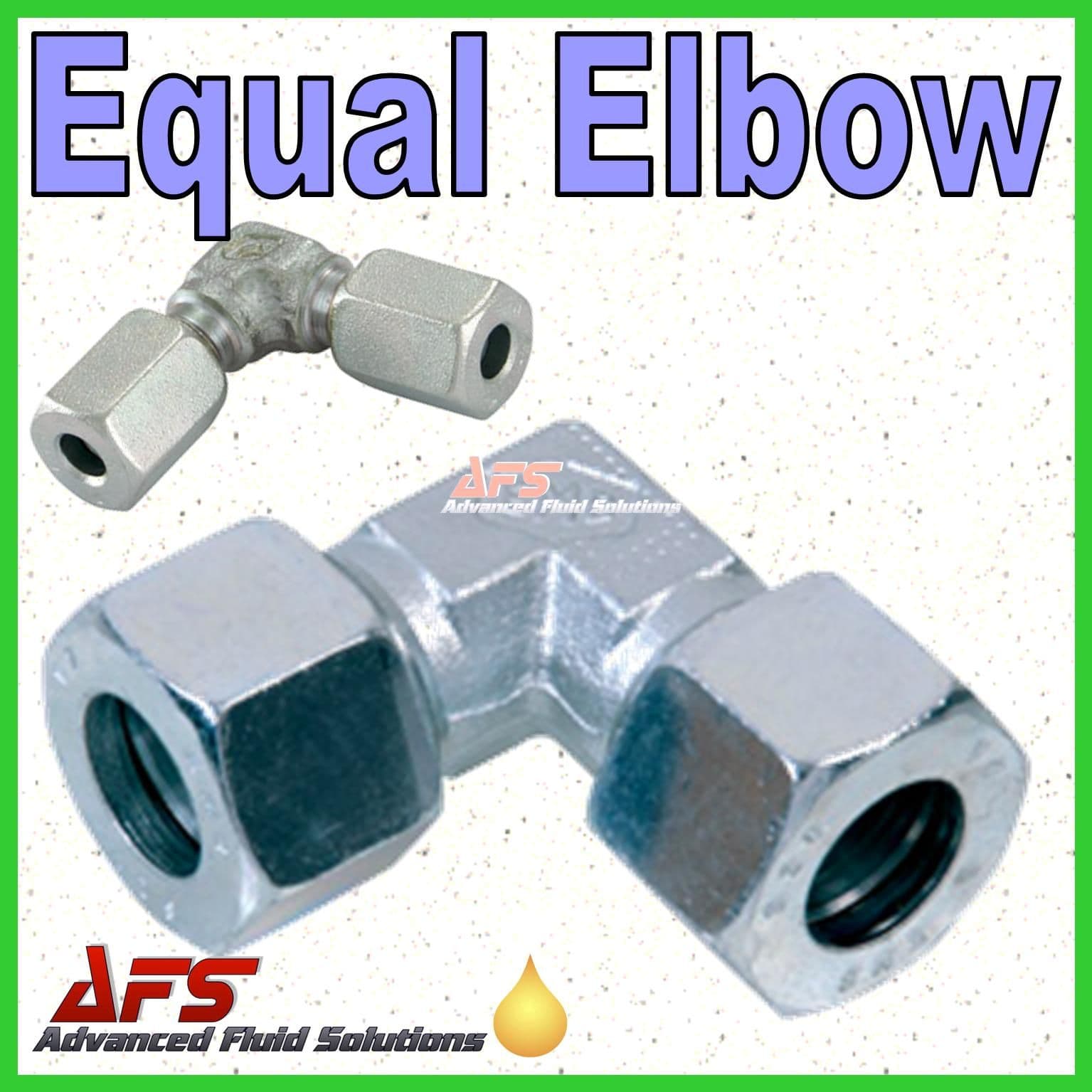 6LL Equal Elbow Tube Coupling Union 6mm Compression Pipe Fitting