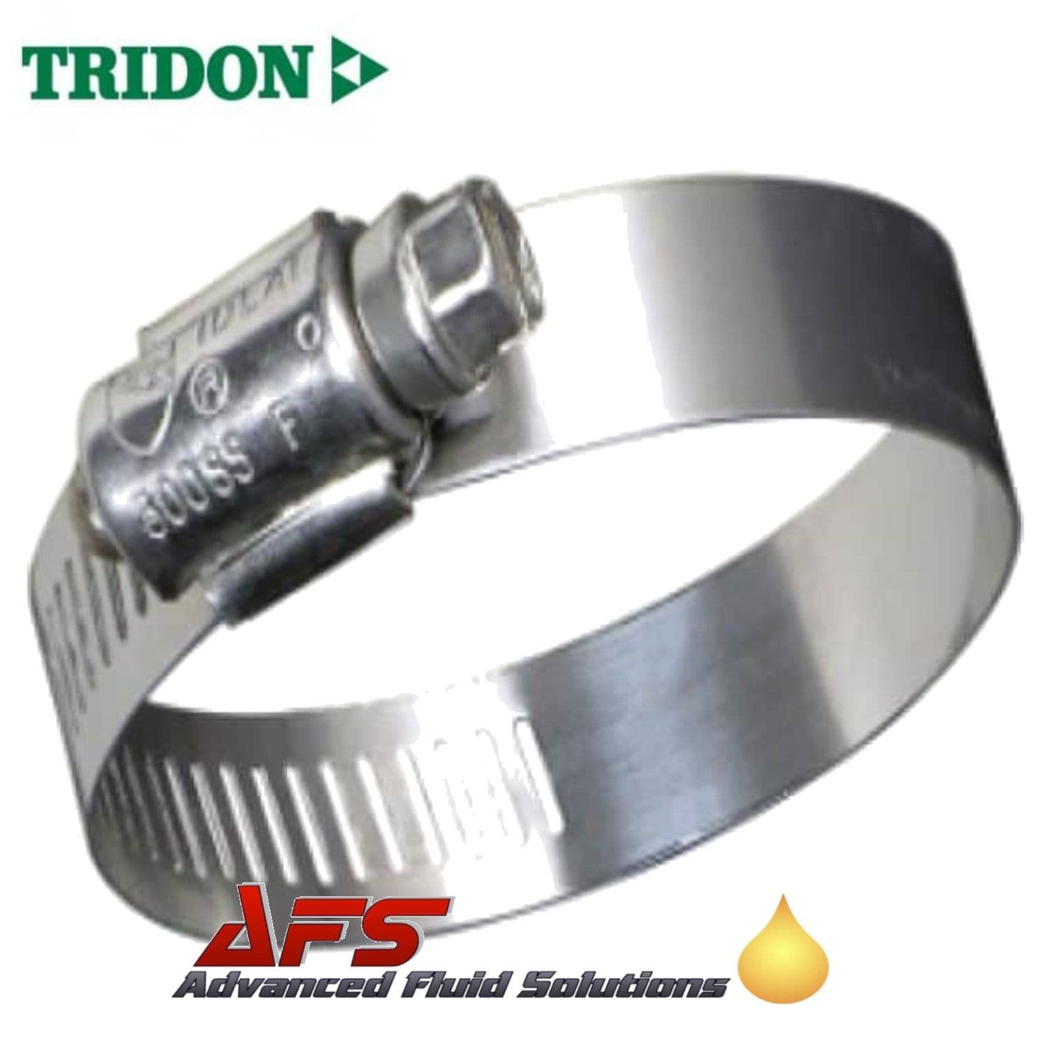 76mm - 127mm Tridon 620P HY-GEAR Stainless Hose Clips