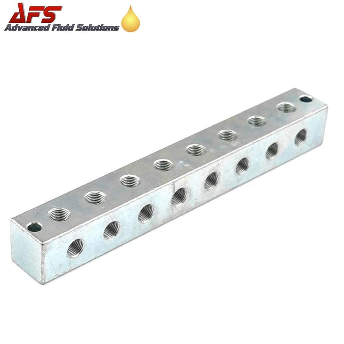 8 Way T Manifold, 1/8 bsp Thread Battery Greasing Block 5029-018 for ...