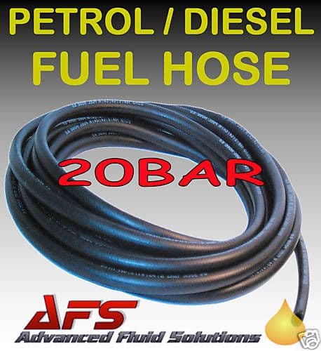 8mm I D 5/16 SAEJ30R6 Rubber Petrol/Diesel Fuel Line Hose