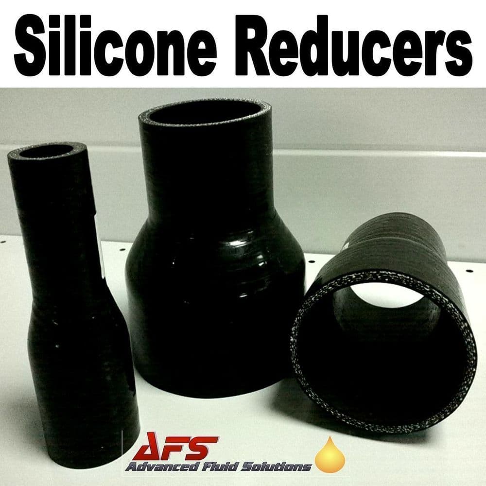 Black 25mm To 19mm Straight Silicone Reducer Reducing Silicon Hose Pipe