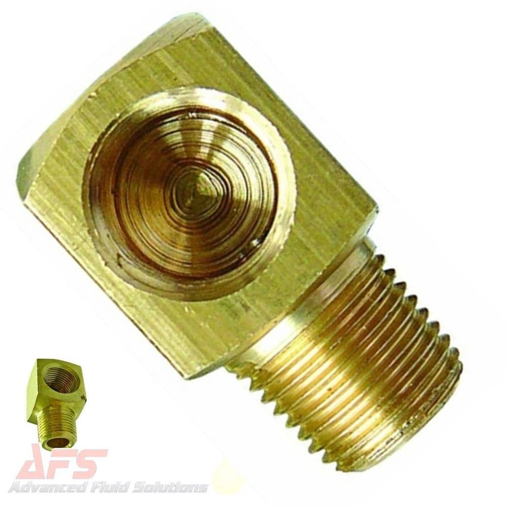Brass Block 90 1/4 M/F