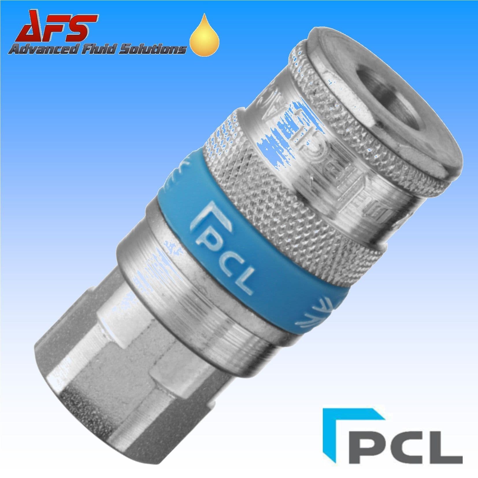 Genuine PCL Vertex Air Coupling 3/8 BSP Female AC91EF Airline Fitting ...