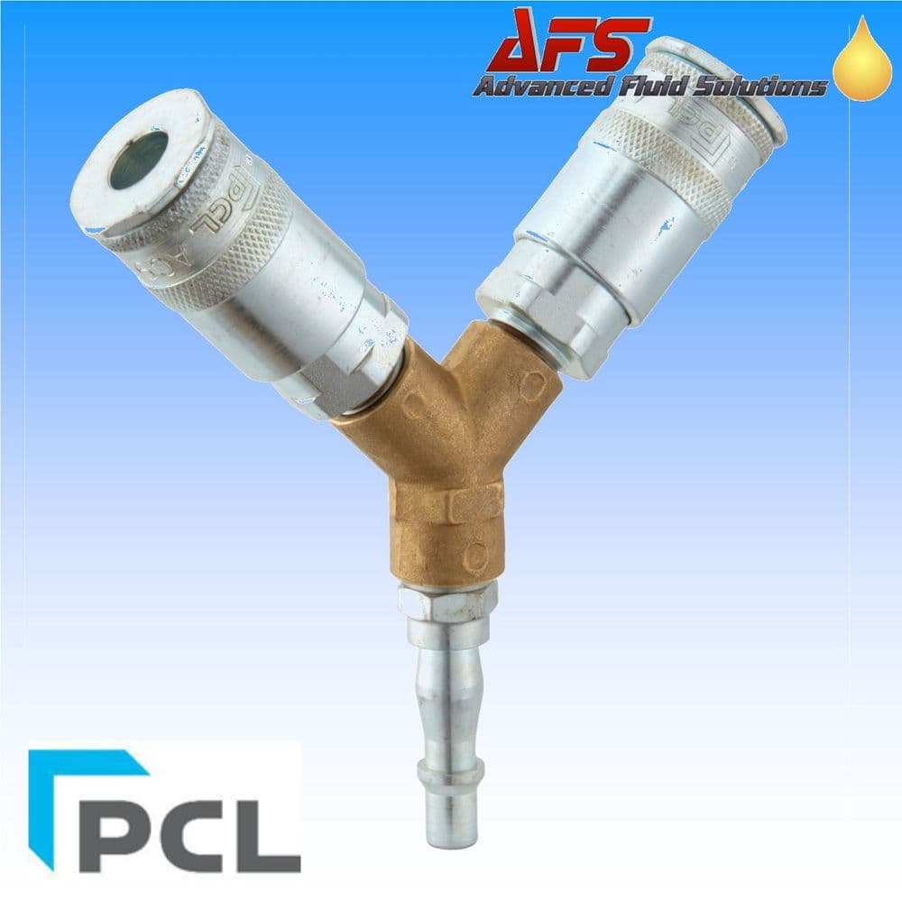 Genuine PCL Vertex Twin Y piece Coupling AC6503 Airline Fitting Adaptor ...