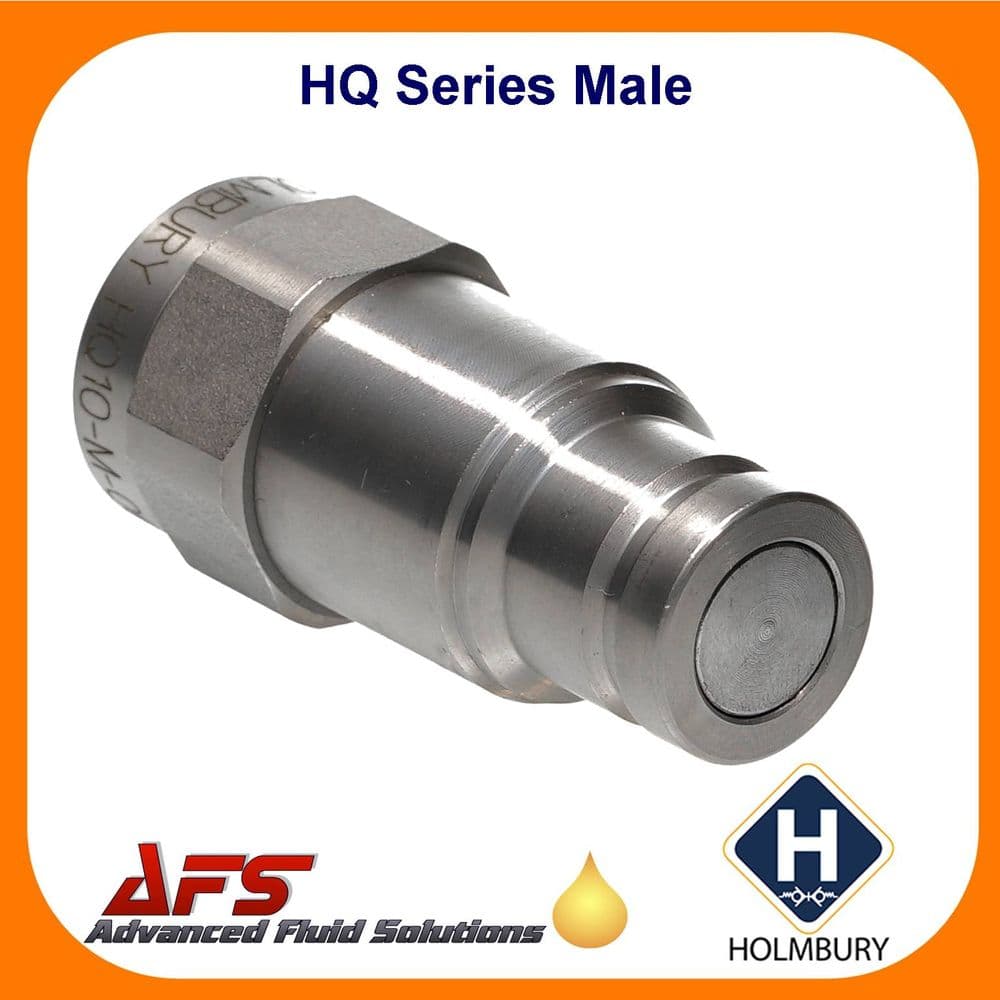 Holmbury 1 Inch BSP Flat Face Male Probe (3/4 Body) HQ25-M-20G (09575 ...