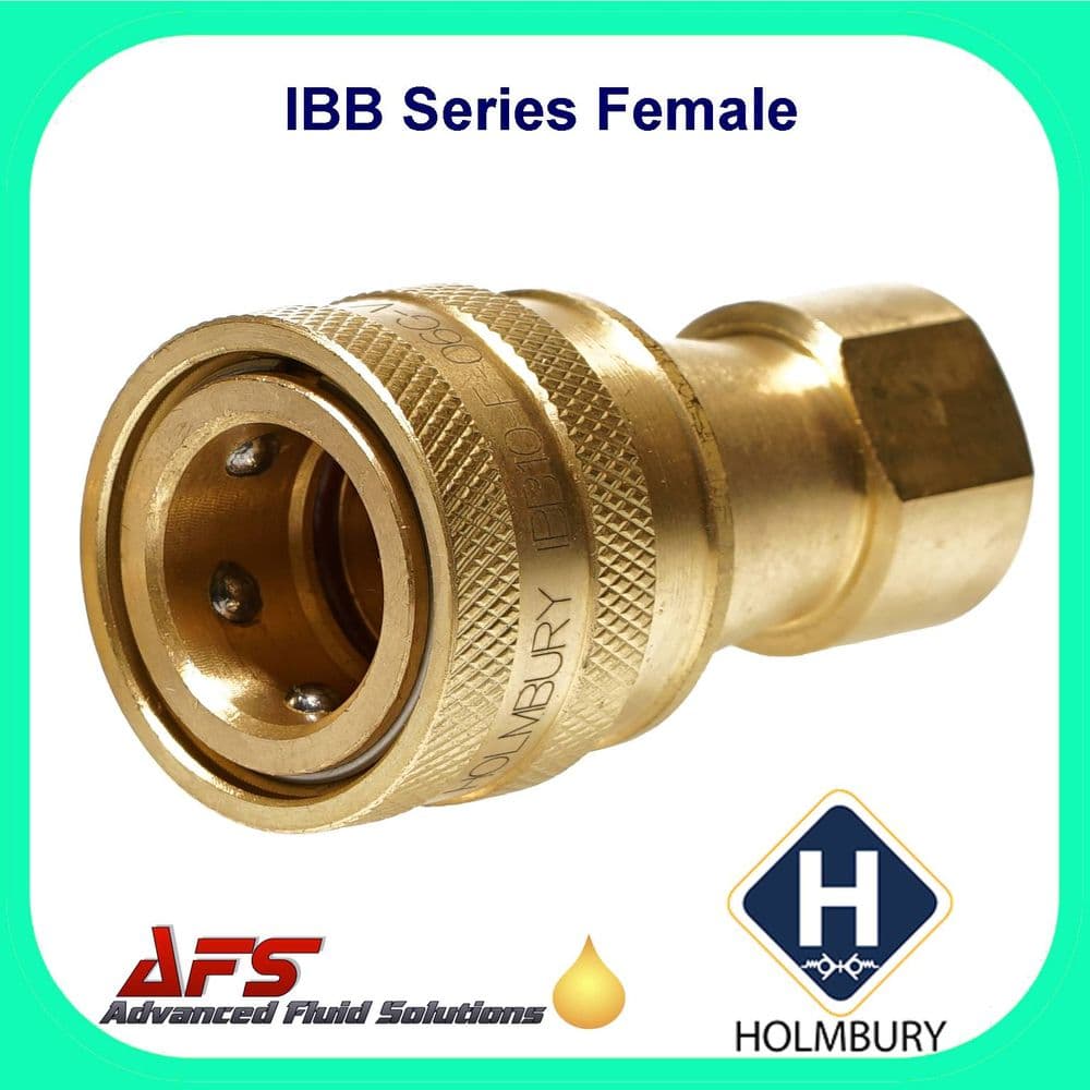 Holmbury 3/4 BSPP Brass ISO B Female Carrier (3/4 Body) Quick Release ...