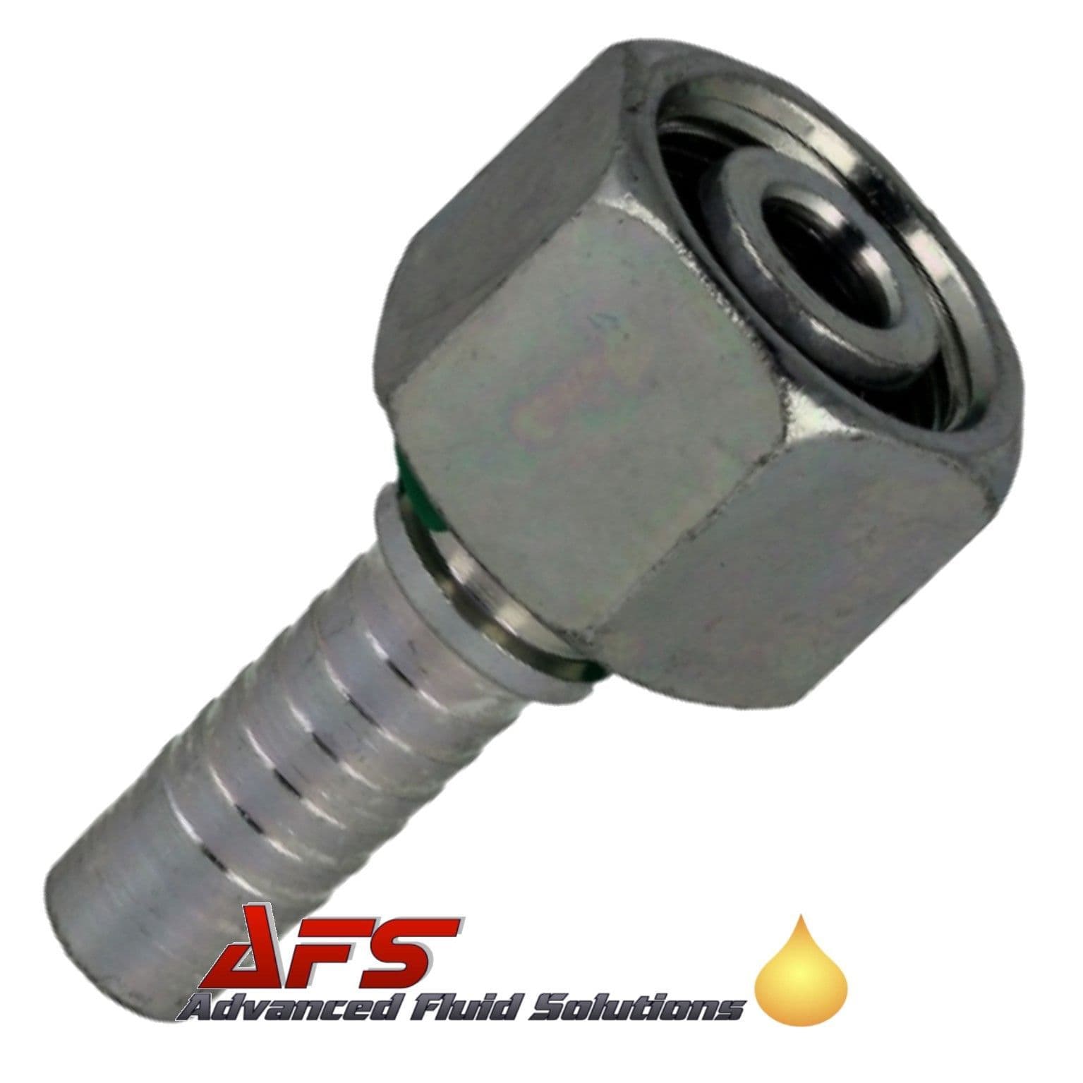 M24-1.5 Metric Heavy Female Straight x 1/2 Hosetail Hydraulic Fitting ...