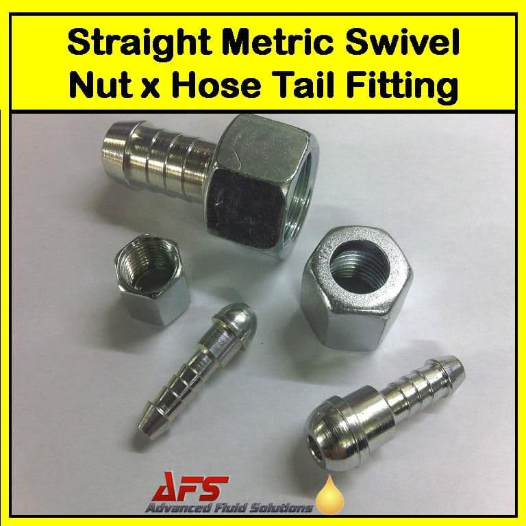 M30 x 1 5mm Swivel Nut x 21mm - 22mm Hose Tail 7/8