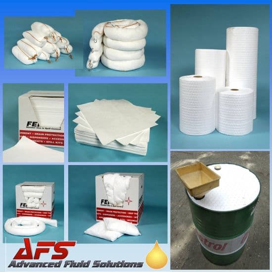 Fentex Absorbent Pads, Socks & Booms