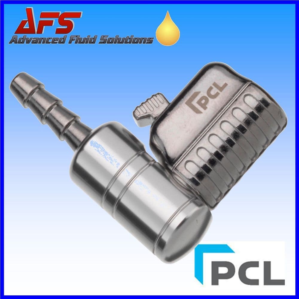 Genuine PCL Air Connector Angled Swivel Open End 8mm Hose Tail for 5/16 ...
