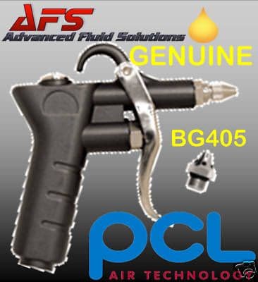 PCL PISTOL GRIP METAL AIR LINE BLOW GUN BG405 WORKSHOP