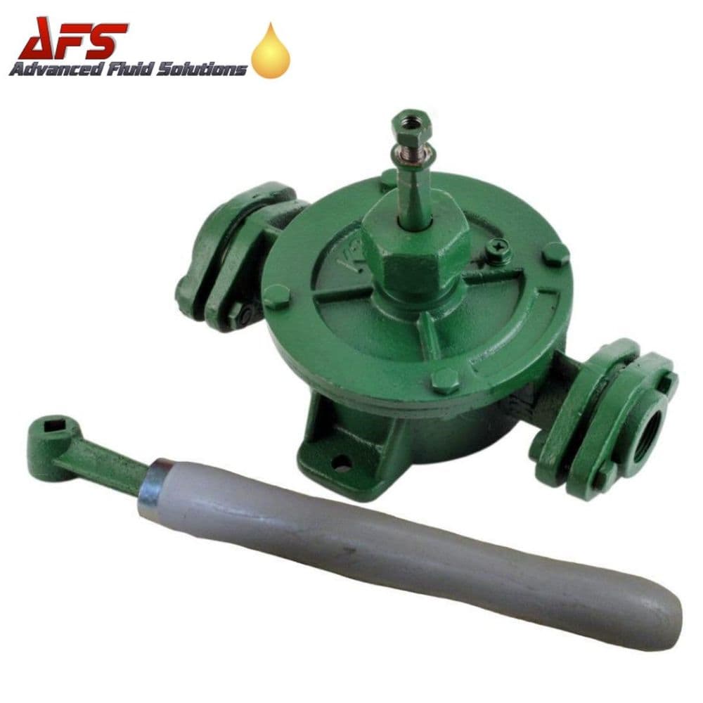 Piusi Semi-Rotary Cast Iron Vane Hand Pump