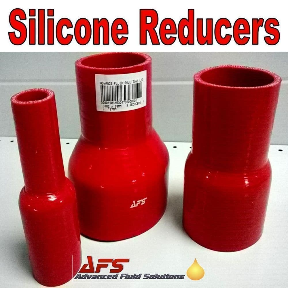 Red 102mm To 83mm Straight Silicone Reducer Reducing Silicon Hose Pipe