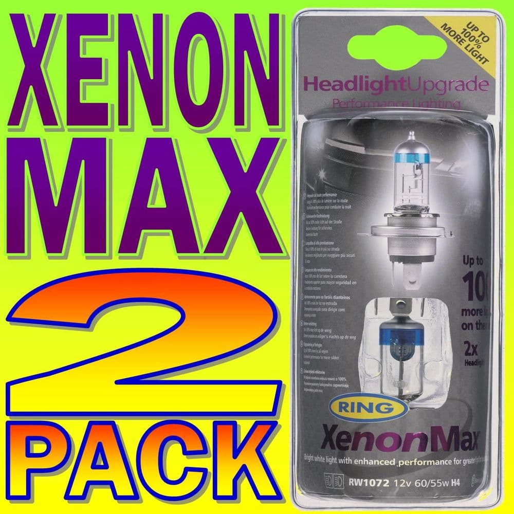 Ring H7 Xenon Max 100 Halogen Headlamp Bulbs RW1077