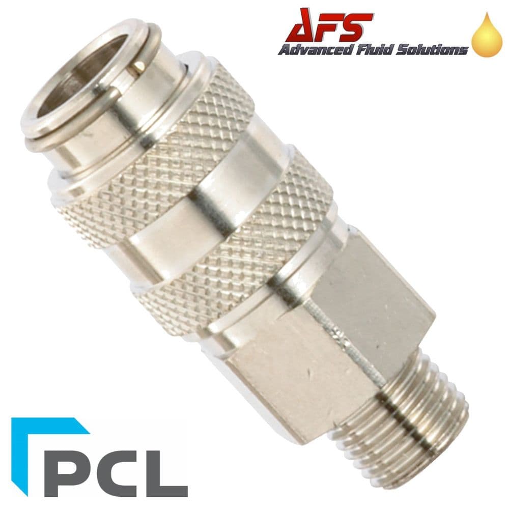 Schrader Mini PCL 21 Series Female Carrier x G 1/8 BSP Male Thread