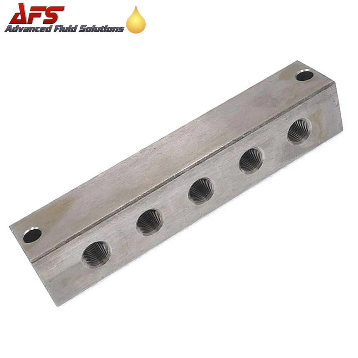 Straight Manifold, 1/8 Inch BSP Thread 5 Way Battery Grease Block for ...