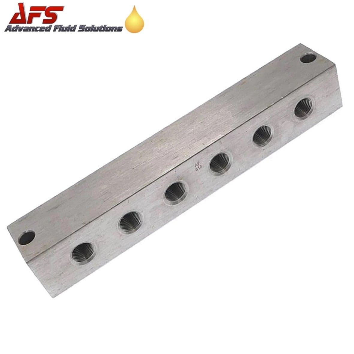 Straight Manifold, 1/8 Inch BSP Thread 6 Way Battery Grease Block for ...