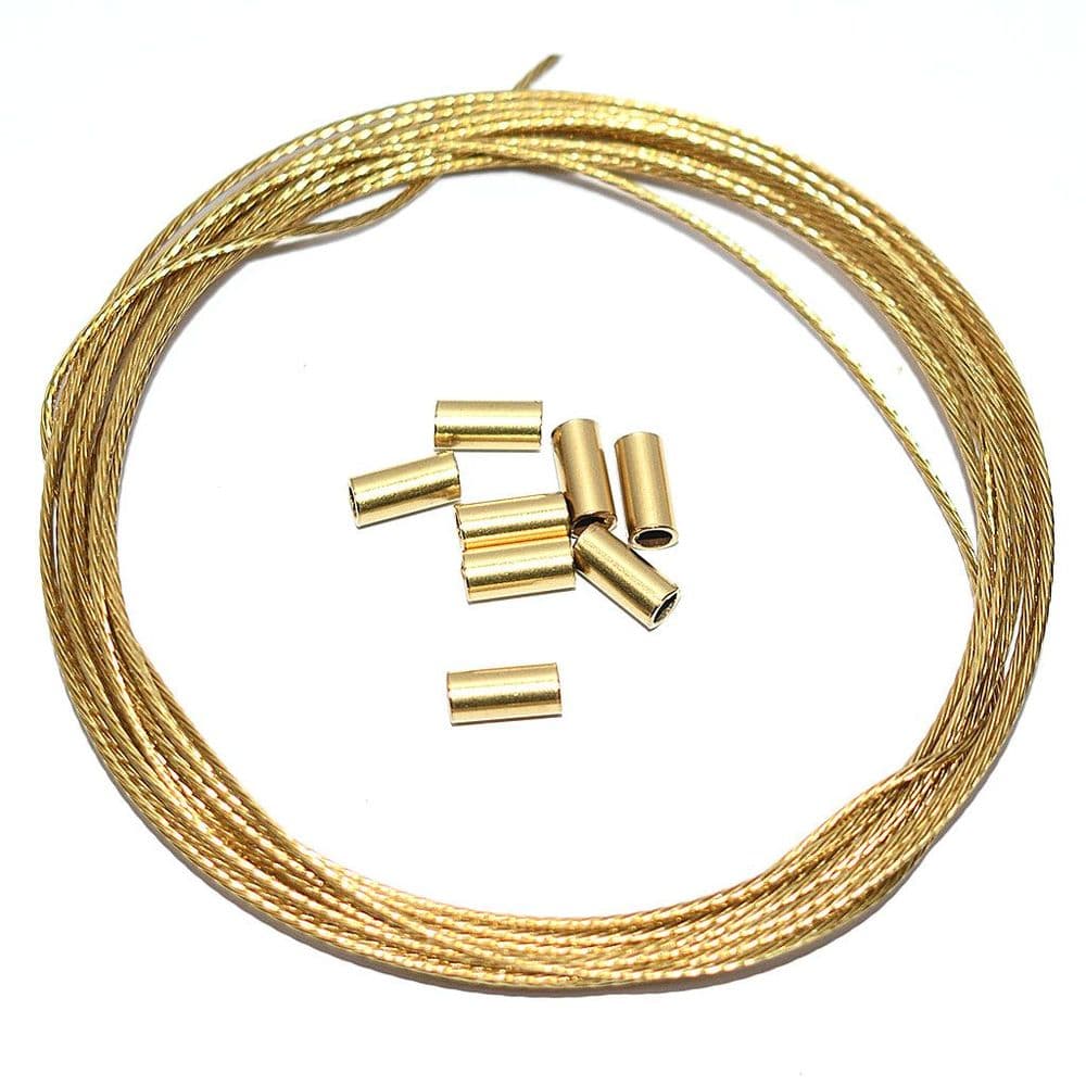 Brass Wire 3m Wire Crimping Ferrules Pack