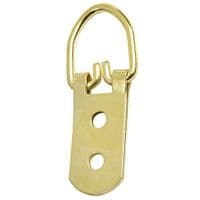 Heavy Duty Hanger - 2 Hole Brass Plated