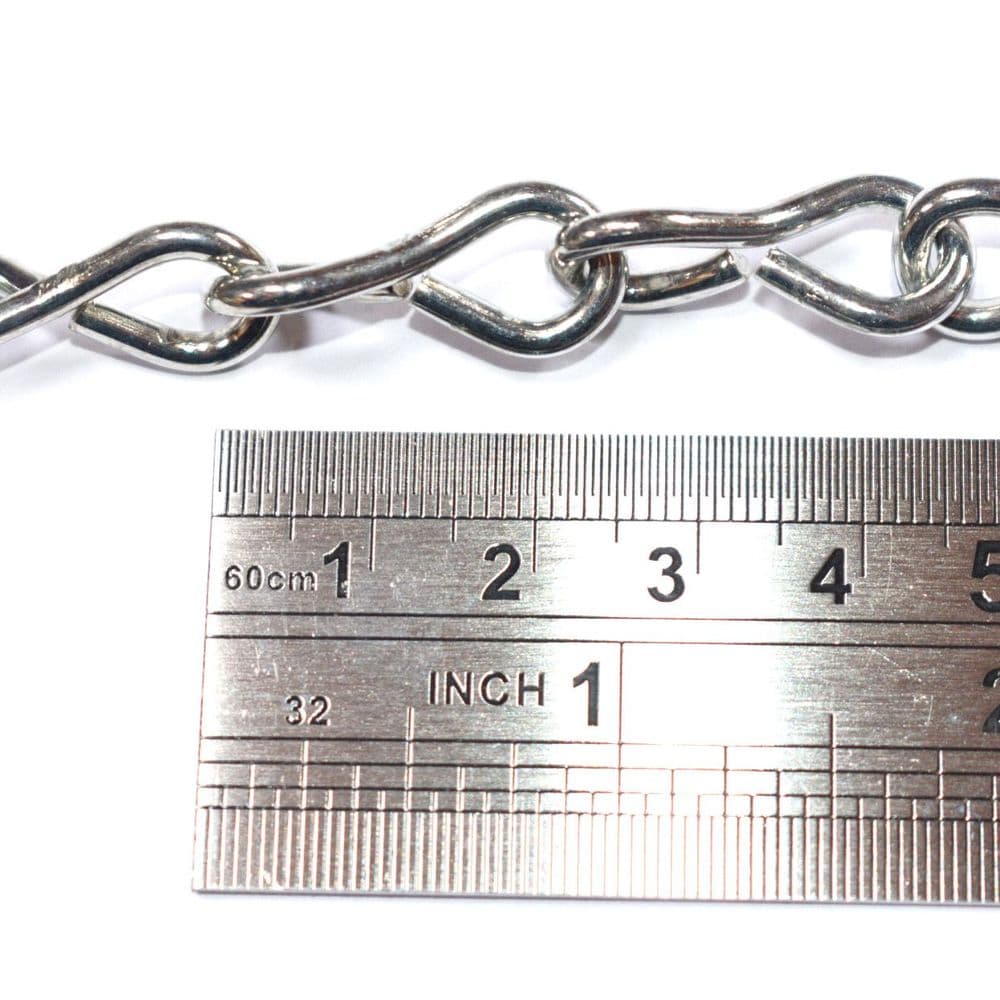 Jack Chain Zinc Plated 25mm - 10m Box
