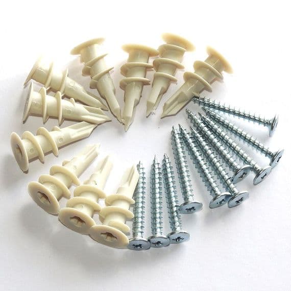 Plasterboard Nylon Fixings & Screws