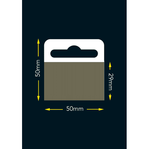 Self Adhesive Plastic Hangers max 0 5kg for Mounted Pictures