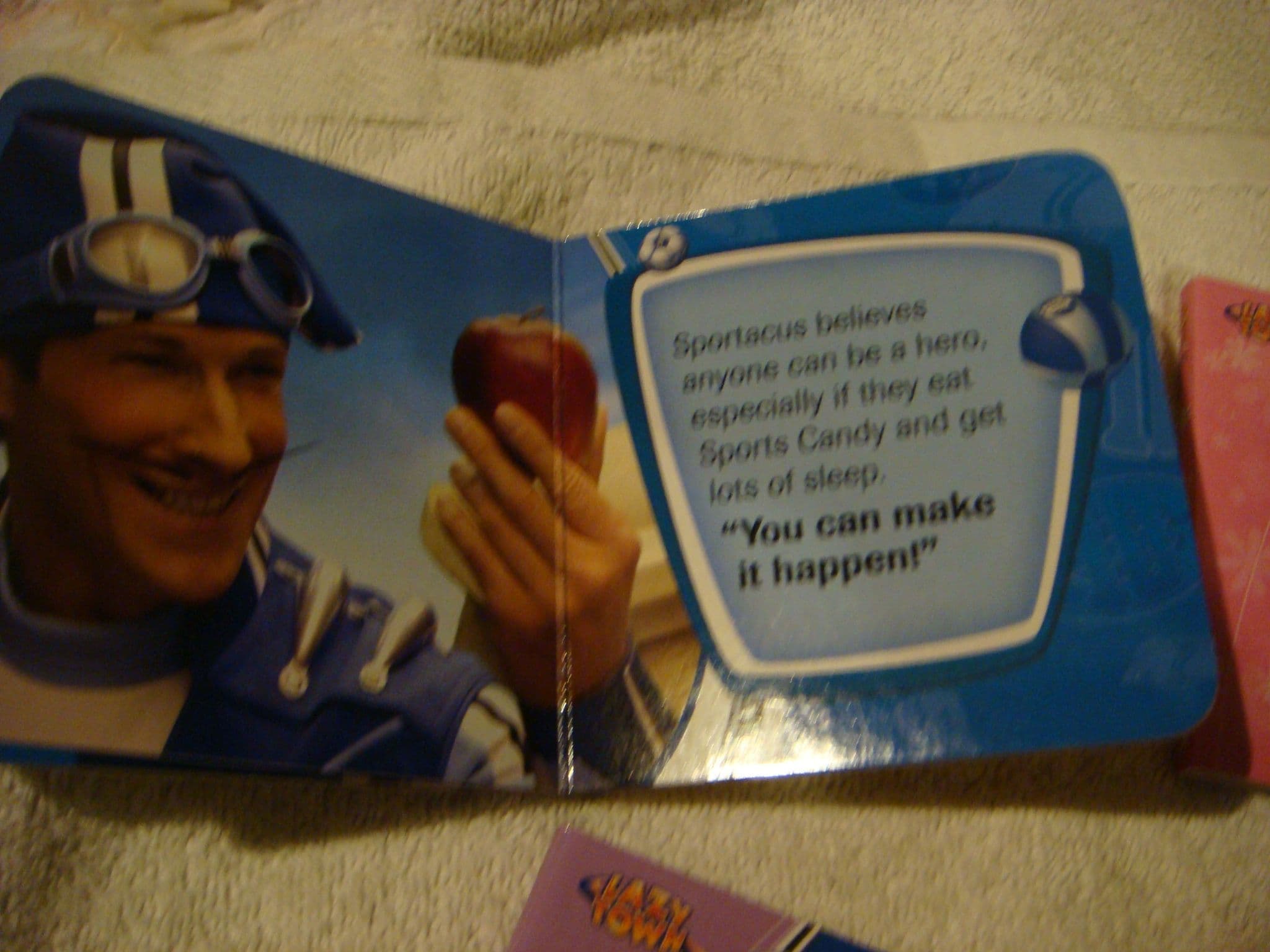 Lazy Town set of 6 small pocket books