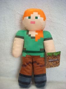 Minecraft Plush character Alex 33cms tall