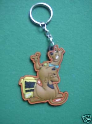 Scooby Doo With Scooby Snak Box Laser Cut Keyring Bn