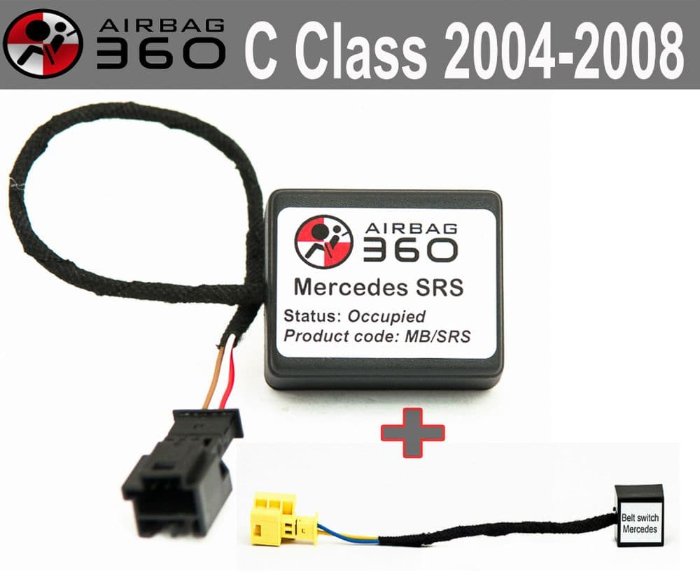 Mercedes C Class Front Passenger Seat mat Occupancy Sensor occupied ...
