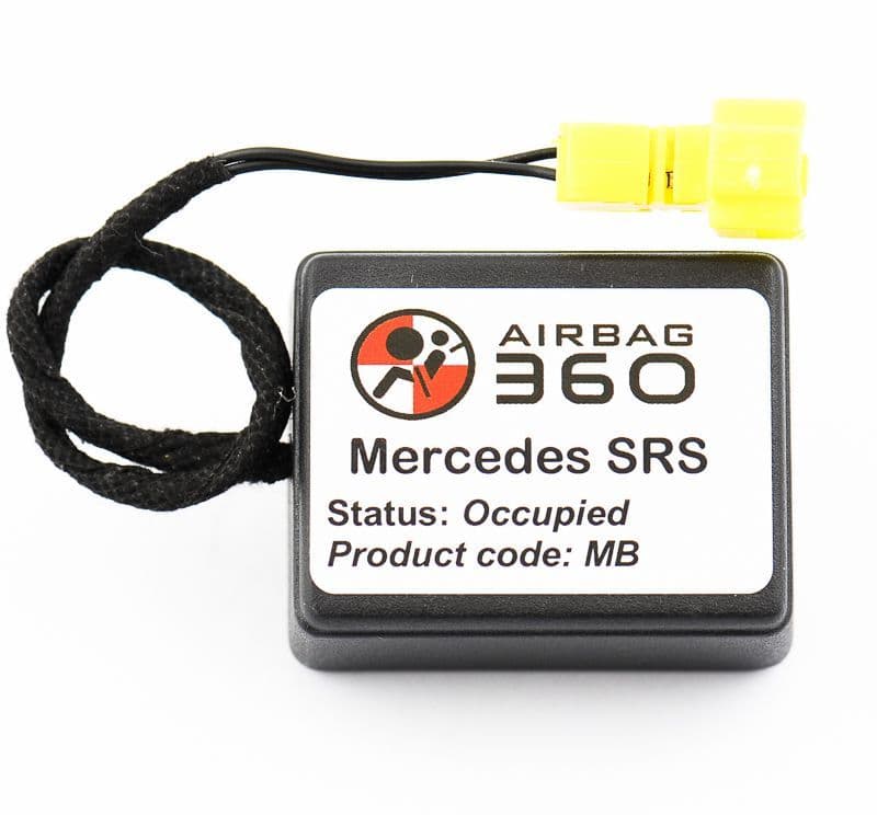 Mercedes ML SRS Front Passenger Seat mat Occupancy Sensor occupied ...
