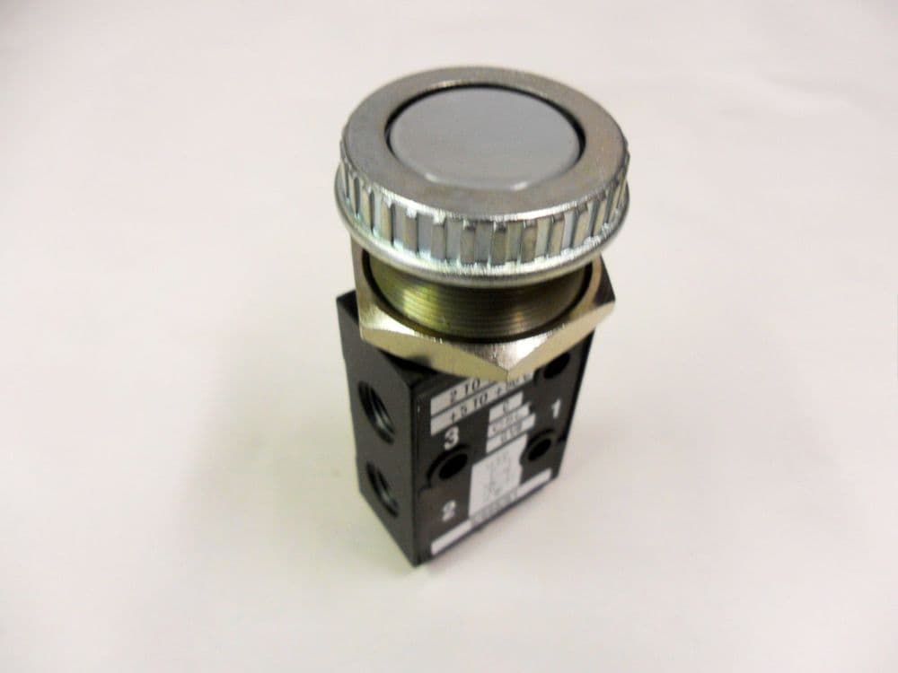 Norgren Martonair S/666/51/S Classic Silver Push Button