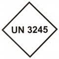 UN3245 Package Label 100mm x 100mm - Rolls of 250