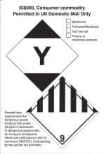 VRMID8000 Handling Label 150mm x 100mm Permitted in UK Domestic Mail ...