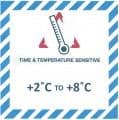 VTT2C/8C Handling Label 100mm x 100mm Time & Temperature Sensitive 2c ...
