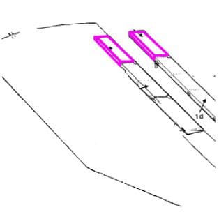 Flap Inboard Element LH 16 12 53 011 401602