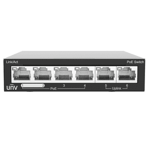 6-Port PoE switch