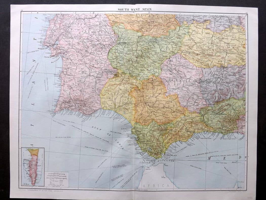 Large Map Of Spain Spain (España) Wall Map Physical And Political