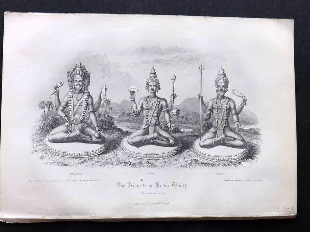 Brahma Vishnu Shiva Trinity