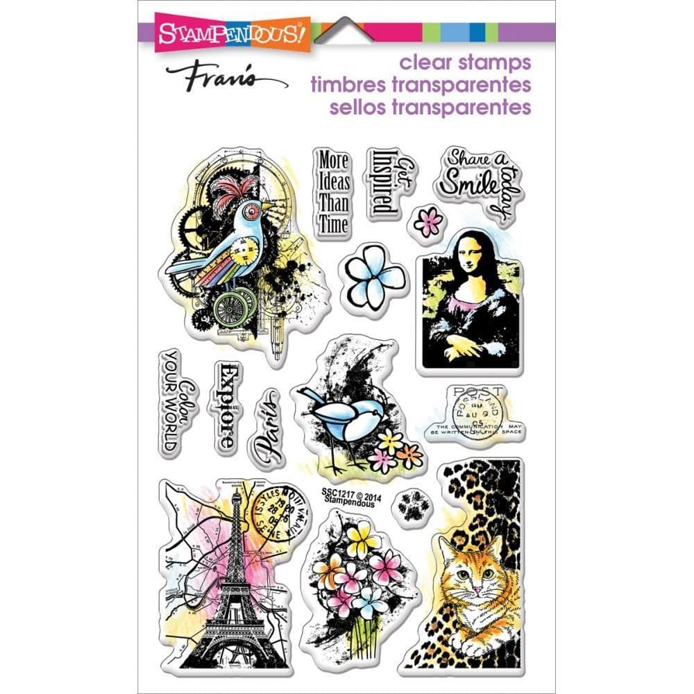 Eclectic Stampendous Clear Stamps SSC1217