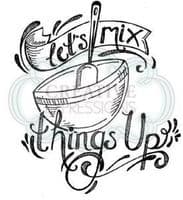 Mix Things Up Creative Expressions Stamp
