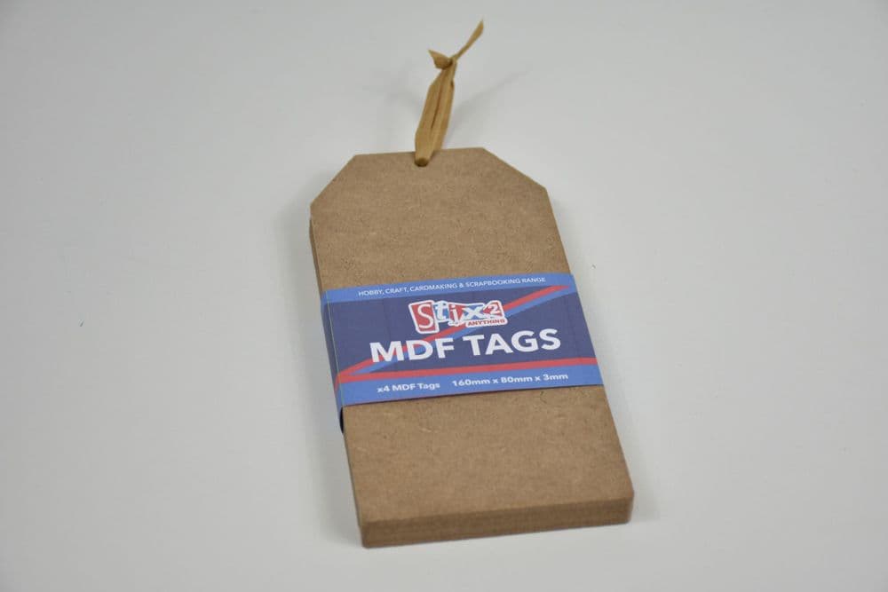 Stix2 MDF Tags pack of 4