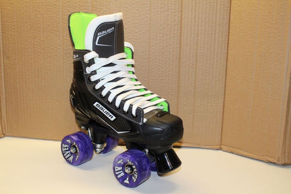 Bauer Quad Skates Complete with Airwave wheels - Purple