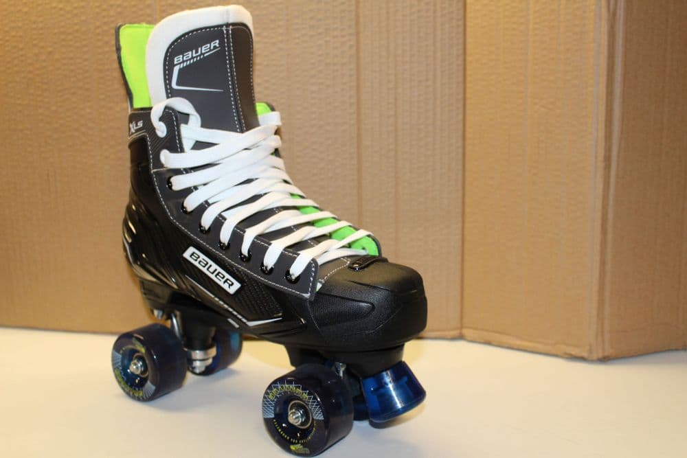 Bauer Quad Skates Complete with Clouds wheels - Blue