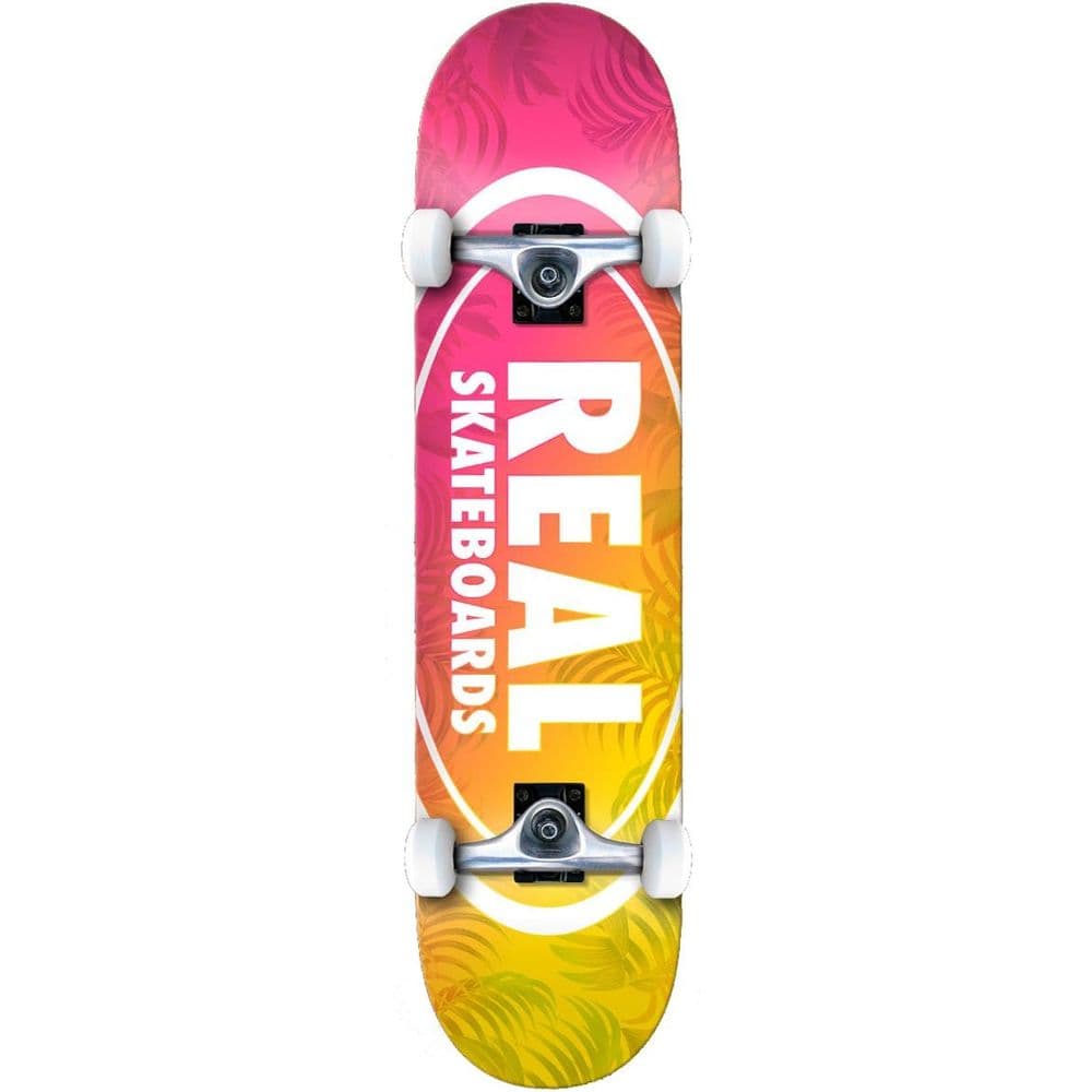 Real Complete Island Ovals Sm Complete Skateboard - 7 5 Inch