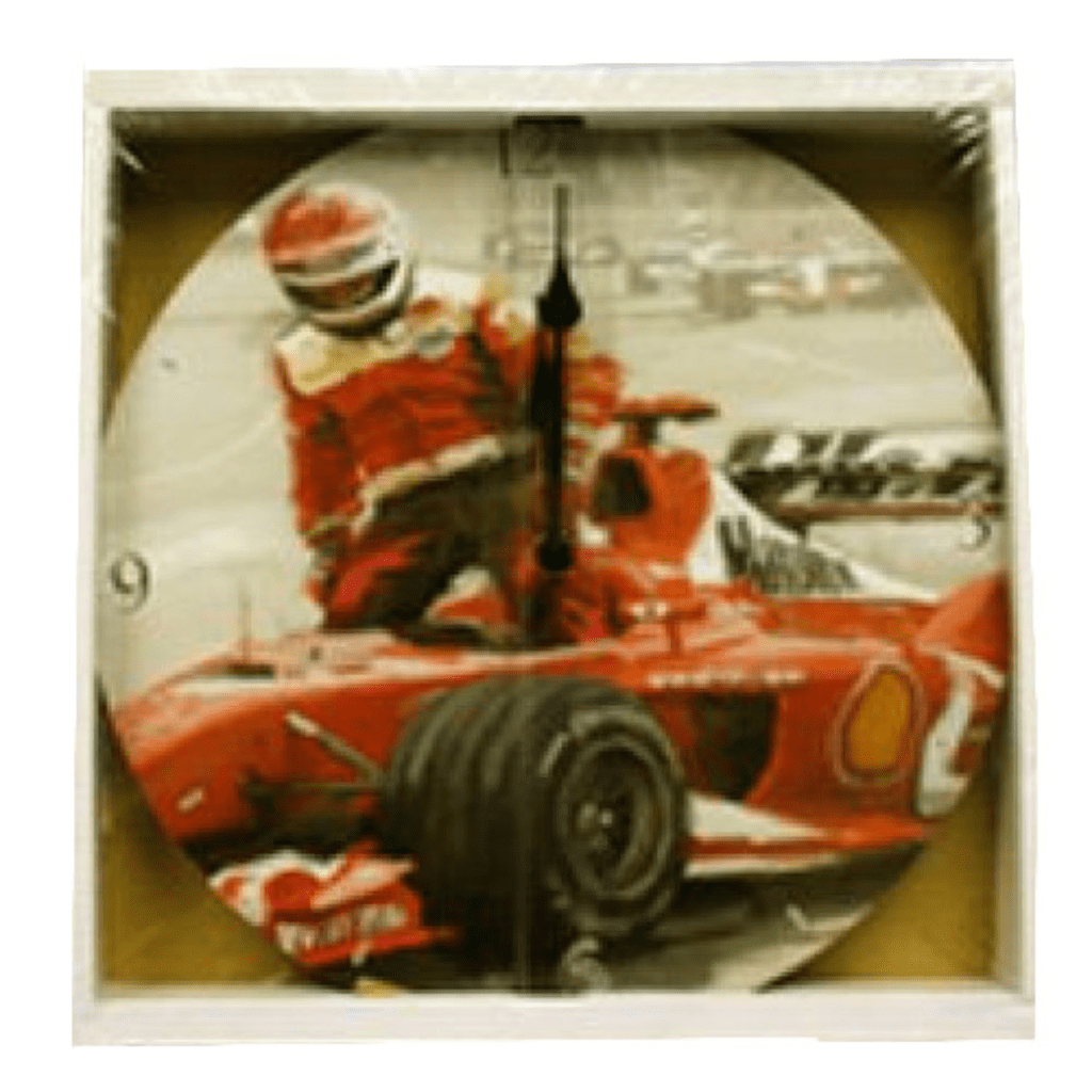 A Man s Life Formula One Clock by Leonardo