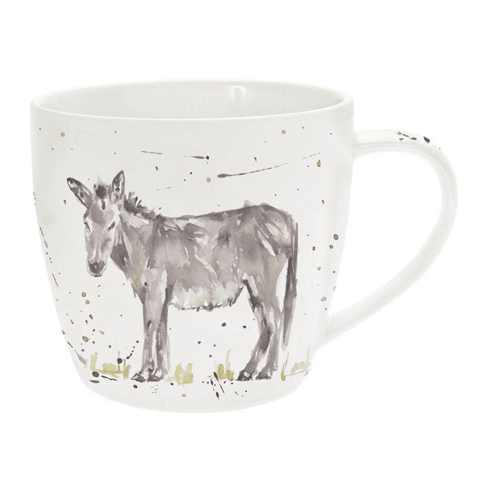 Country Life Donkey Design Mug