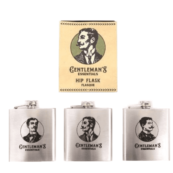 Gentleman s Stainless Steel Essential Hip Flask